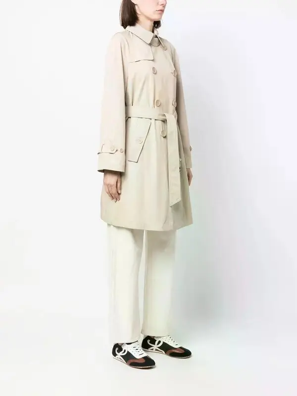 Emporio Armani Belted Trench Coat