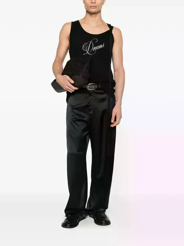 ANN DEMEULEMEESTER Seva Graphic Print Tank Top