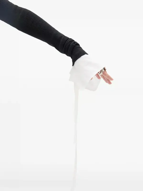 ANN DEMEULEMEESTER Leda Cuffs - Black