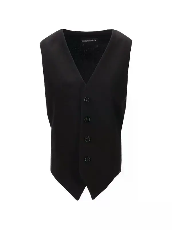 ANN DEMEULEMEESTER Button Waistcoat