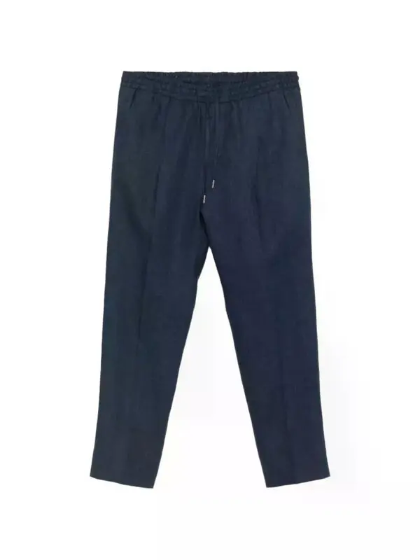 BRIGLIA 1949 Navy Drawstring Trousers
