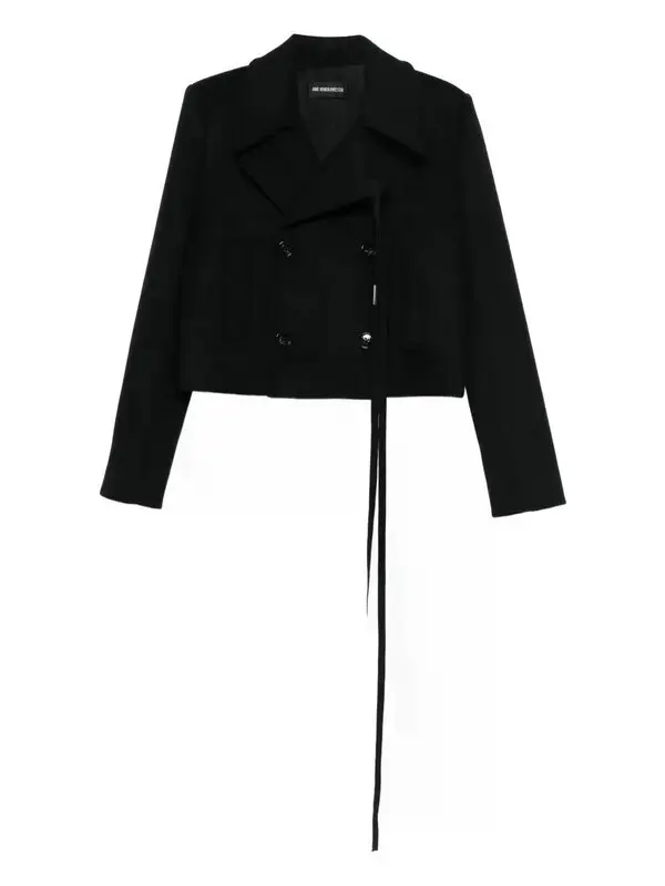 ANN DEMEULEMEESTER Tie-detail Jacket