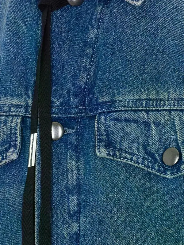 ANN DEMEULEMEESTER Sleeveless Denim Gilet