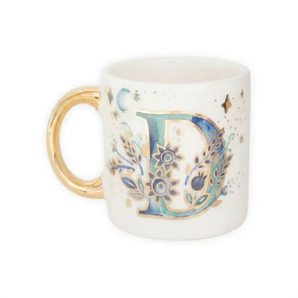 SHERIE BOUTIK D Alphabet Mug Collection Sb X Wb - Yellow