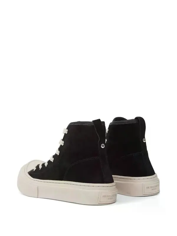 ANN DEMEULEMEESTER Mid-top Vulcanised Sneakers
