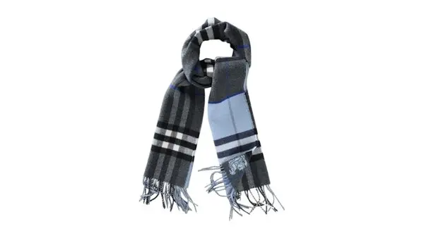 Burberry Mu Double Gc Ekd Scarf - Multicolor