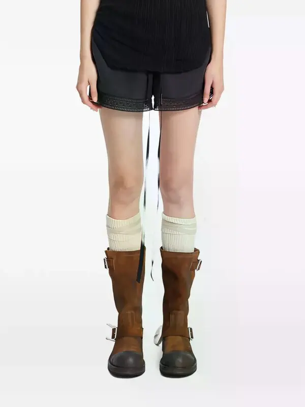 ANN DEMEULEMEESTER Sarith Engineer Biker Boots