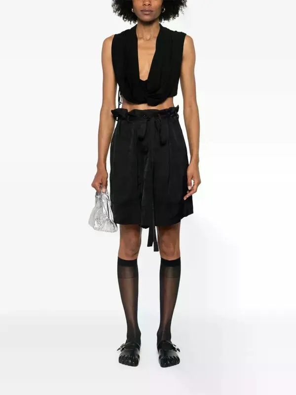 ANN DEMEULEMEESTER Jacquard Shorts