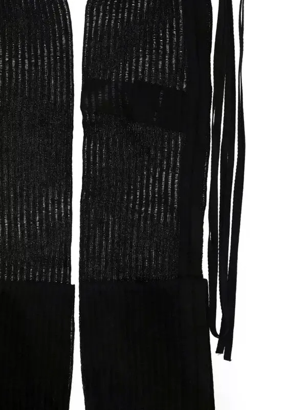 ANN DEMEULEMEESTER Ribbed Leg Warmers