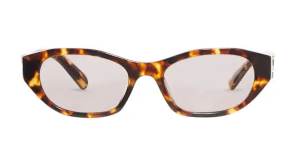 Miu Miu Narrow Frame Logo Sunglasses - Multicolor