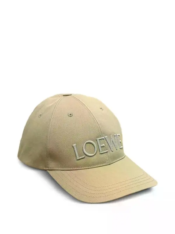 Loewe Embroidered Logo Baseball Cap - Neutrals