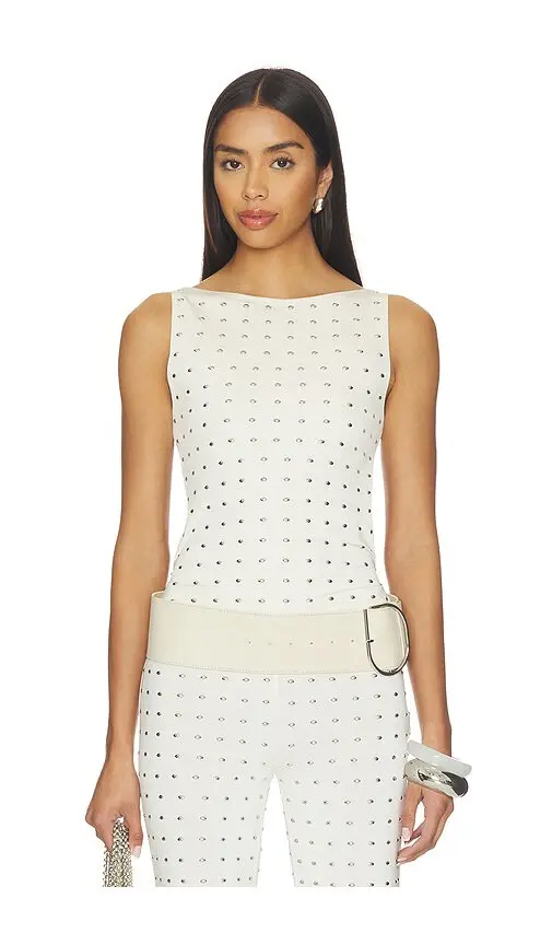 SIEDRES Zelna Top - White