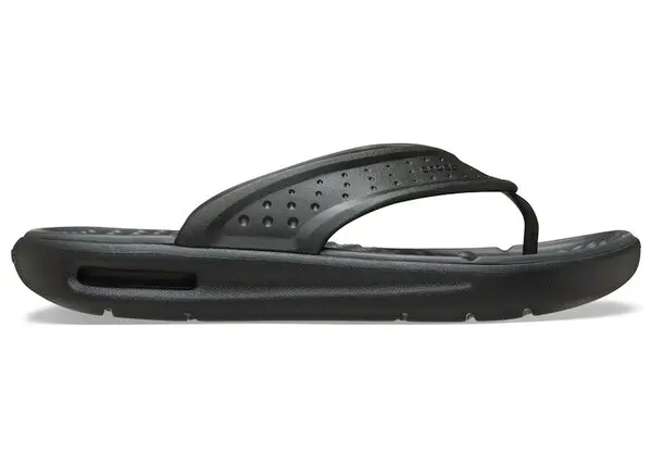 CROCS Literide Flip Sandals - Black