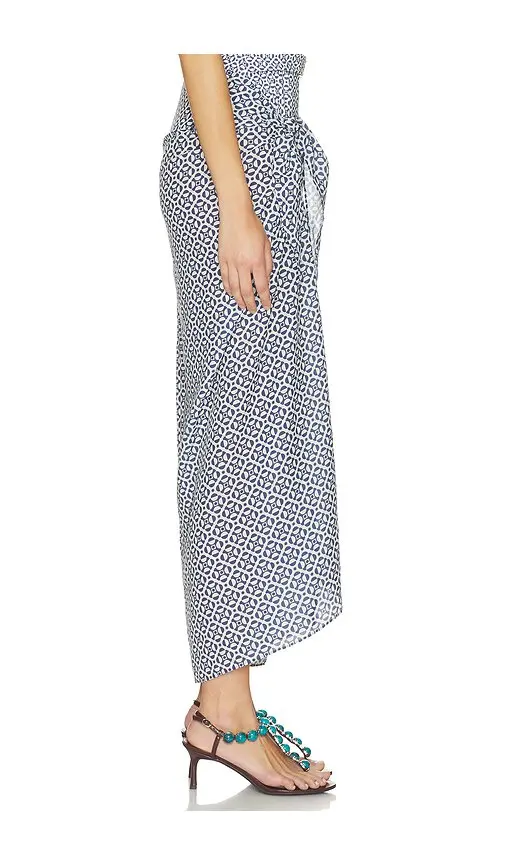 LA PORTE Flyn Pareo Printed Voile
