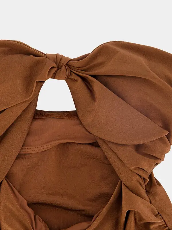 Zimmermann Aster Swimsuit - Brown