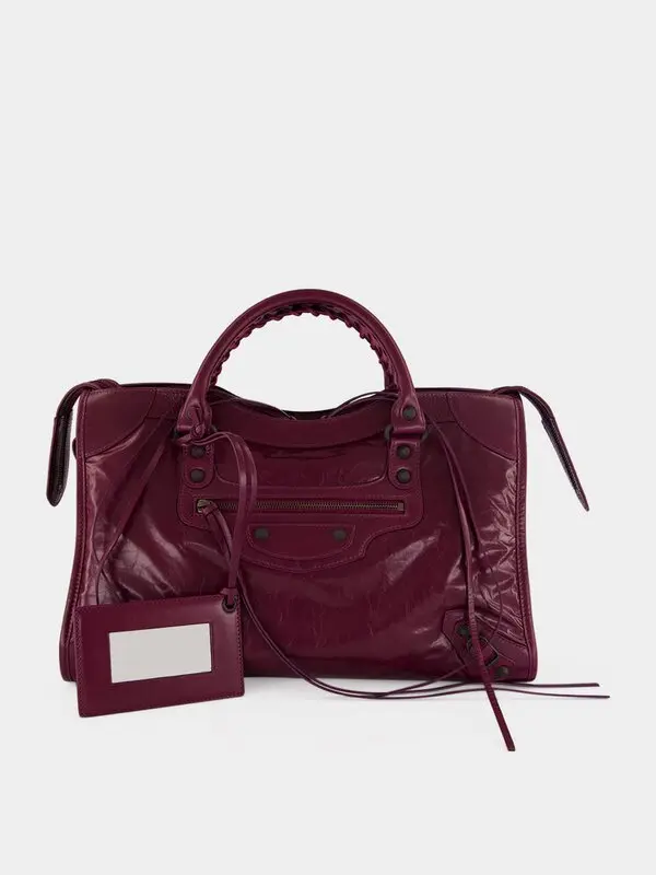 Balenciaga Le City Medium Leather Bag