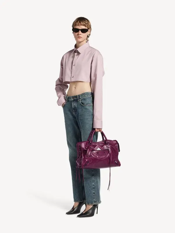 Balenciaga Le City Medium Leather Bag