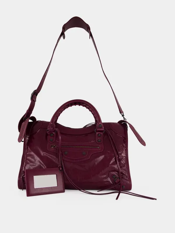 Balenciaga Le City Medium Leather Bag