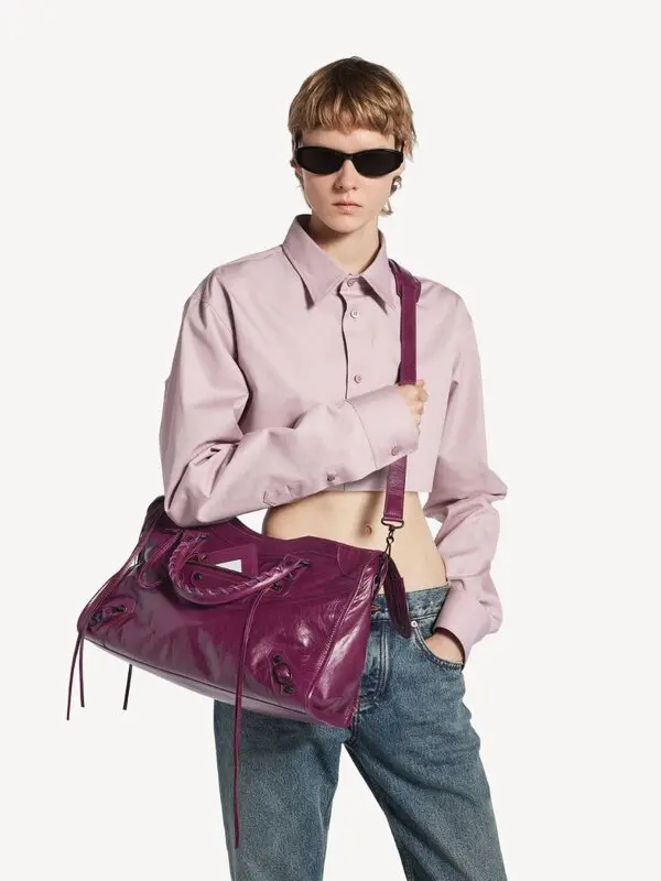 Balenciaga Le City Medium Leather Bag