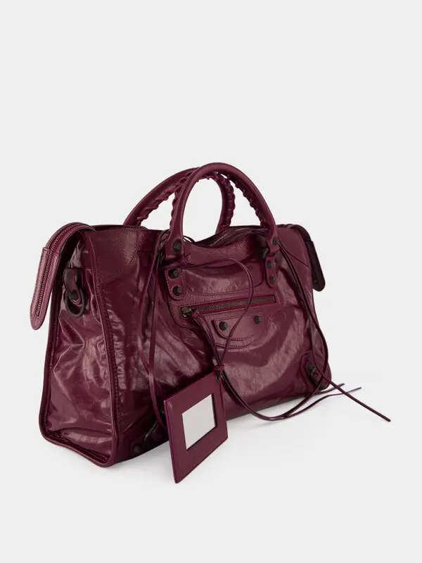 Balenciaga Le City Medium Leather Bag