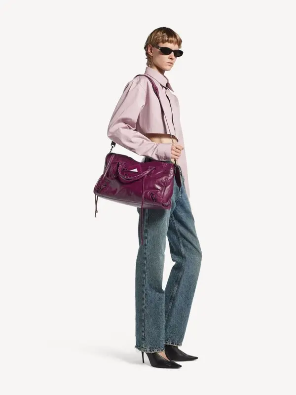 Balenciaga Le City Medium Leather Bag