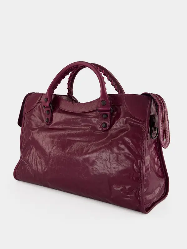 Balenciaga Le City Medium Leather Bag