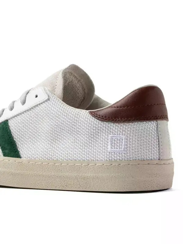 D.a.t.e. Embroidered Logo Suede Tongue Sneakers