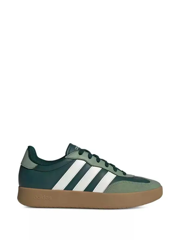 Adidas Barreda Lace-up Suede Sneakers - Green