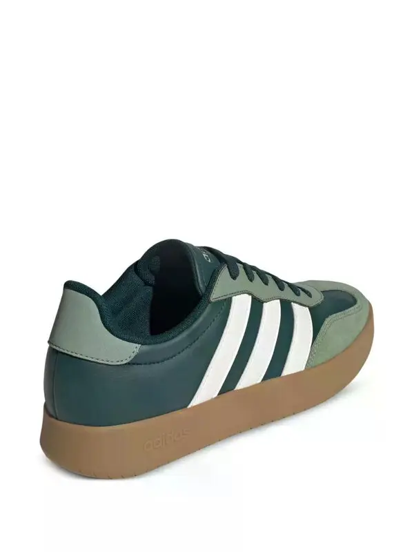 Adidas Barreda Lace-up Suede Sneakers - Green