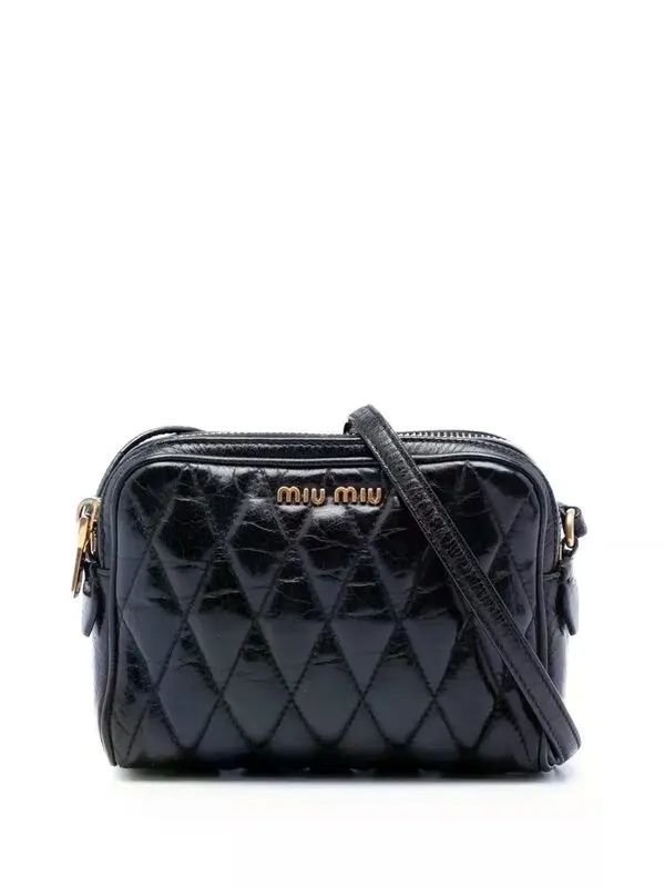 Miu Miu Matelassé Nappa Camera Crossbody Bag