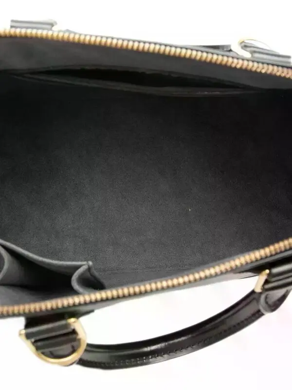 LOUIS VUITTON Epi Alma Pm Handbag - Black