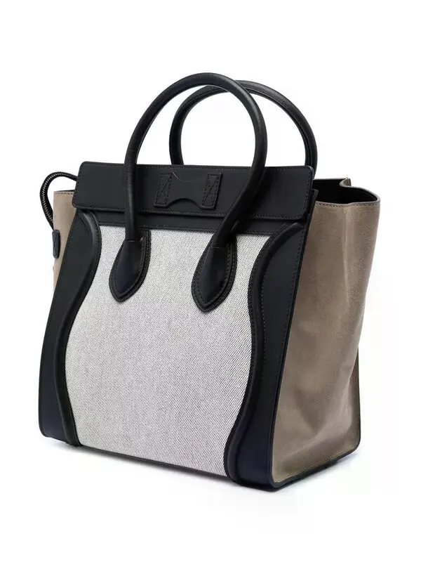 Celine Mini Luggage Tote Bag - Grey