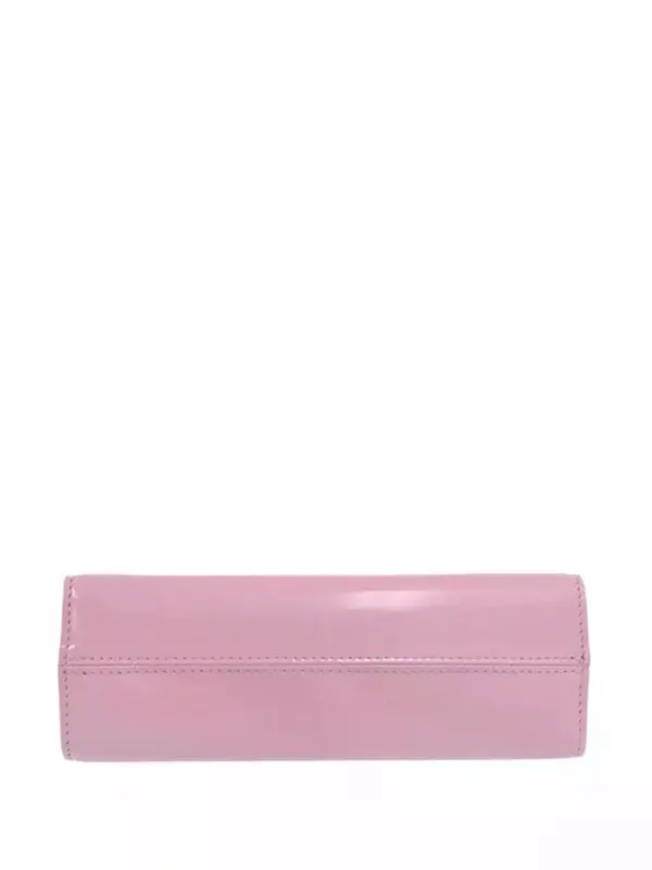 FERRAGAMO Micro Brushed Calfskin Wanda Top Handle Bag - Pink