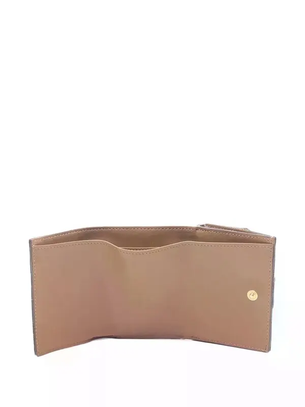 Fendi 2010-2026 Zucca Baguette Trifold Wallet Small Wallets