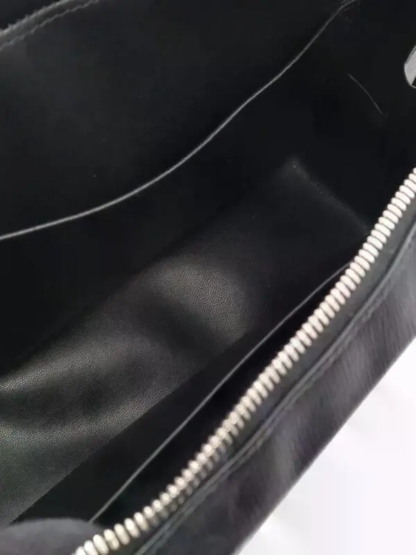 Balenciaga Leather Tuck Lock Shoulder Bag