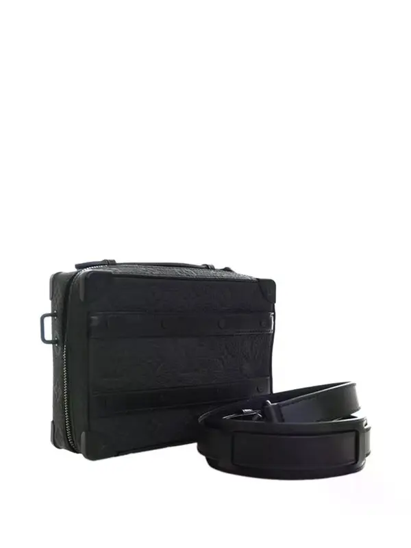 LOUIS VUITTON Monogram Taurillon Soft Trunk Crossbody Bag