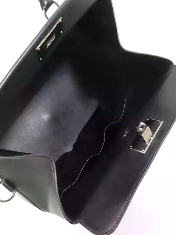 Hermès 2011 Swift Toolbox 26 Satchel - Black