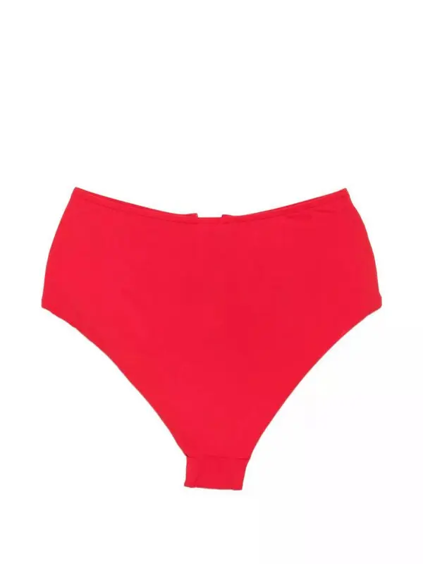 Moschino Lace-up Bikini Bottoms