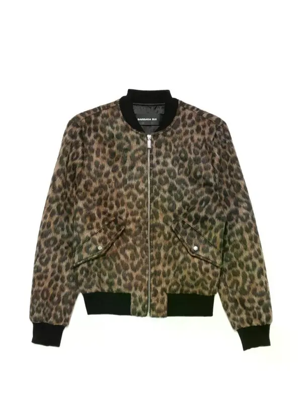 Barbara Bui Leopard-print Bomber Jacket