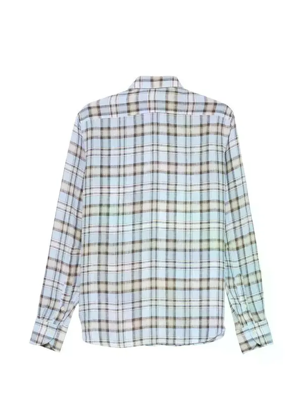 TINTORIA MATTEI 954 Plaid Long-sleeve Shirt