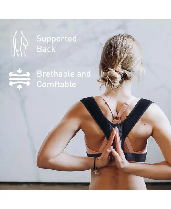PURSONIC Ultimate Wellness Bundle Brace Posture Corrector And Migraine Relief Cap
