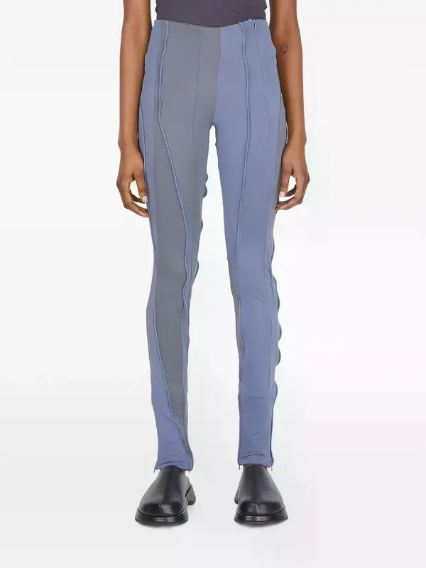 RUSFRCADE Rusfarcade Color Block Seam Trousers