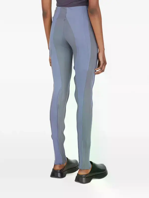RUSFRCADE Rusfarcade Color Block Seam Trousers