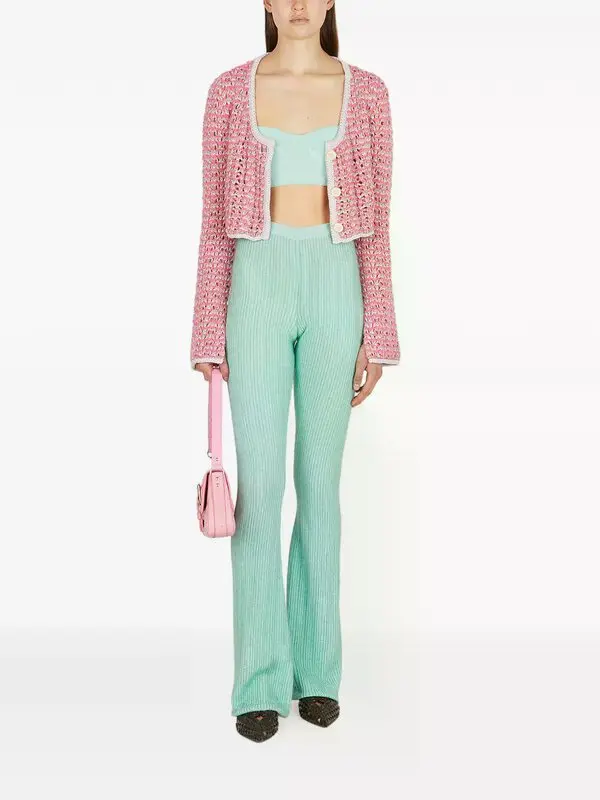 MARCO RAMBALDI Sweetheart Neck Cropped Top