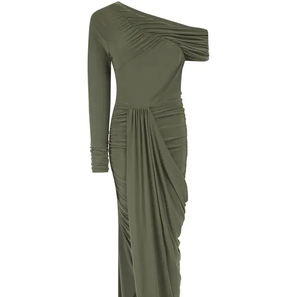 CELESTINE & MAE Anemone Midaxi Dress - Green