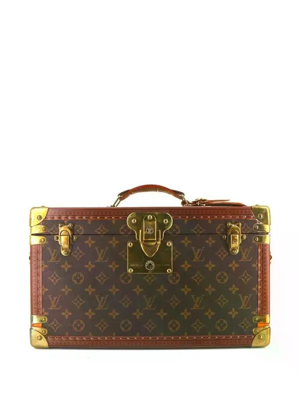 LOUIS VUITTON 1990 Malle À Livres Trunk