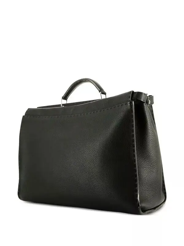 Fendi Large Peekaboo Handbag - Black
