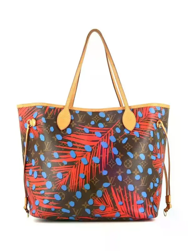 LOUIS VUITTON Medium Jungle Neverfull Tote - Black