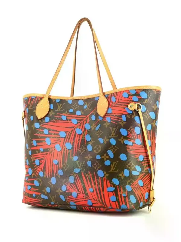 LOUIS VUITTON Medium Jungle Neverfull Tote - Black