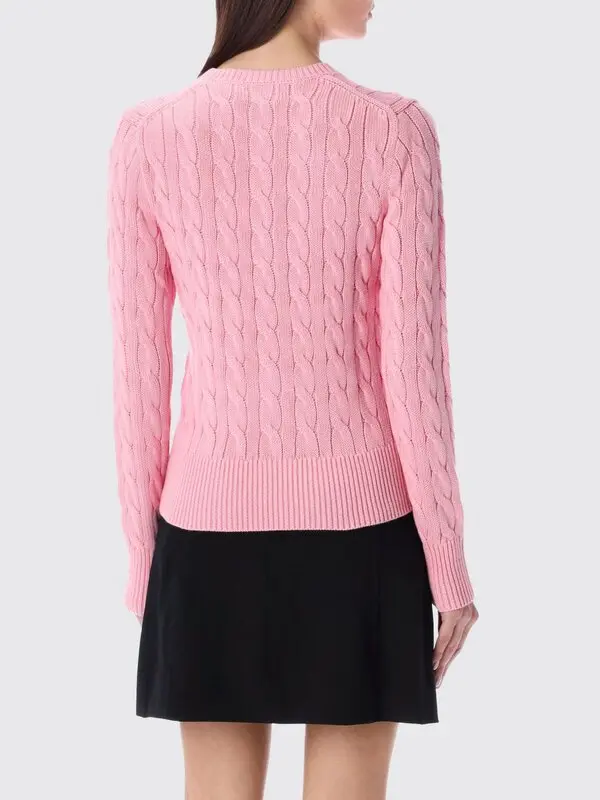 Polo Ralph Lauren Cable Knit Cardigan - Pink
